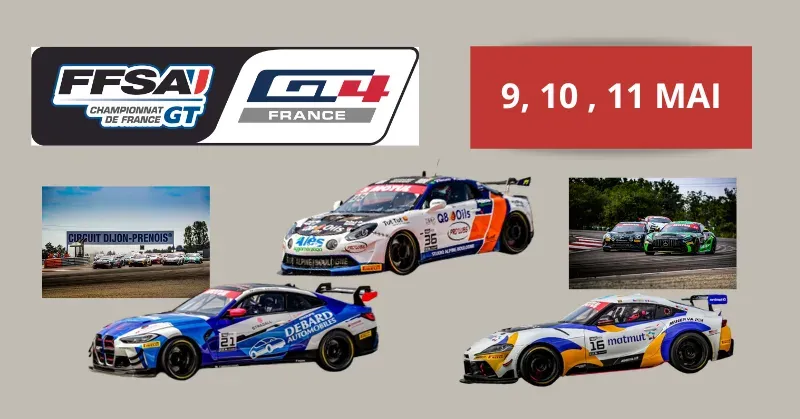 CHAMPIONNAT DE FRANCE GT 4 - ASAC de Bourgogne